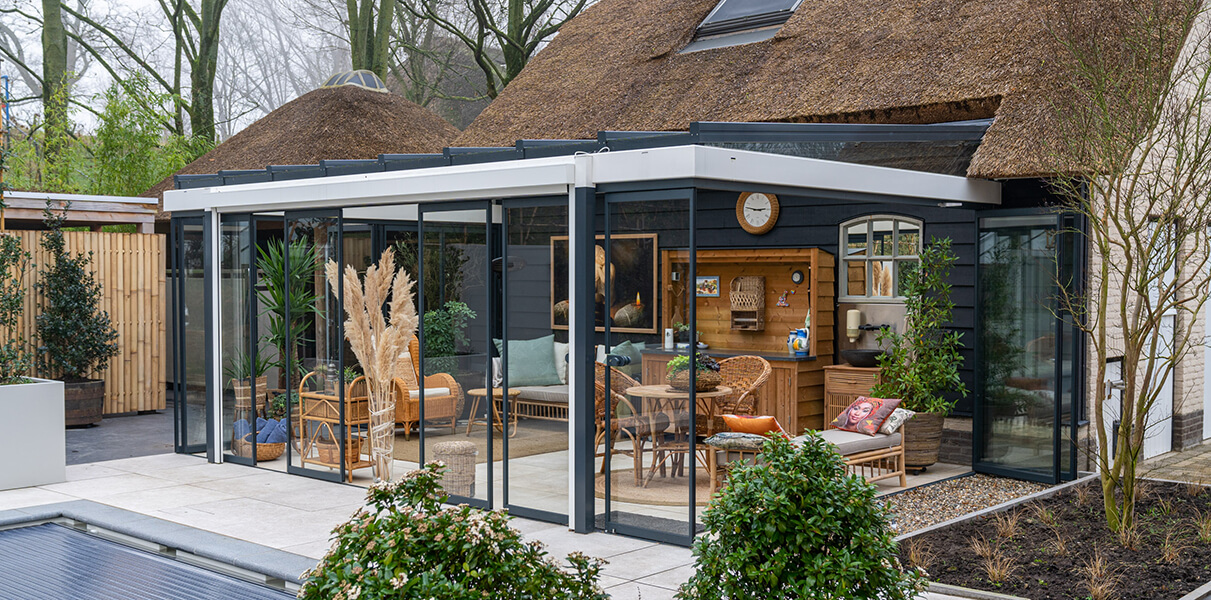 Luxe Tuinkamer van Metalura | Marktleider in Glassystemen